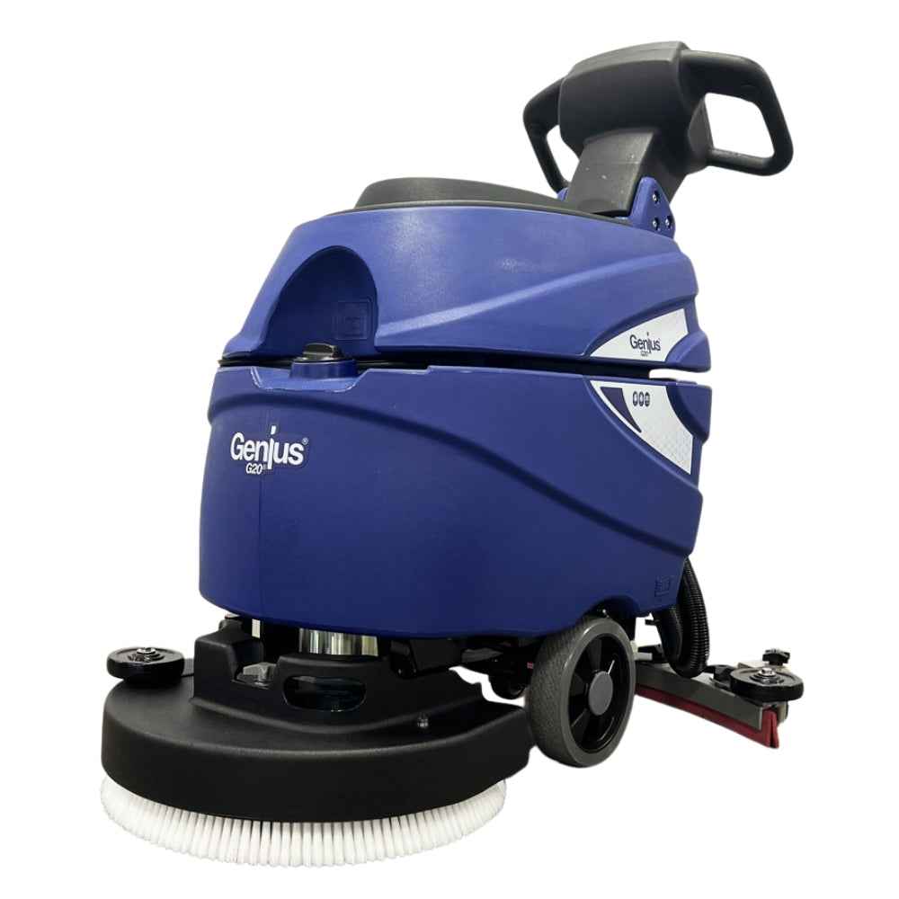 Genius G20B 35ltr Walk Behind 20" Floor Scrubber Dryer - Commercial ...