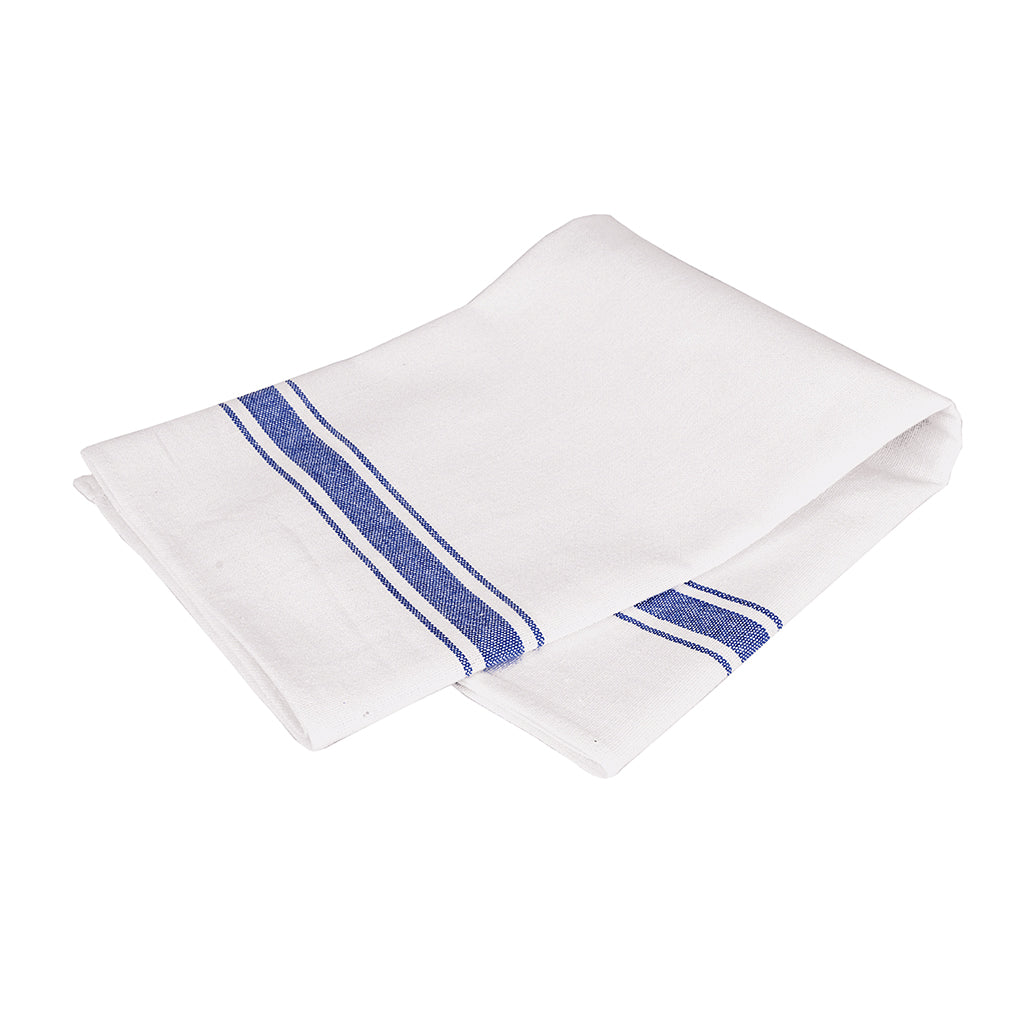 Glass Cloth Blue & White Wide Stripe - Commercial Cleaning Machines Ltd ...