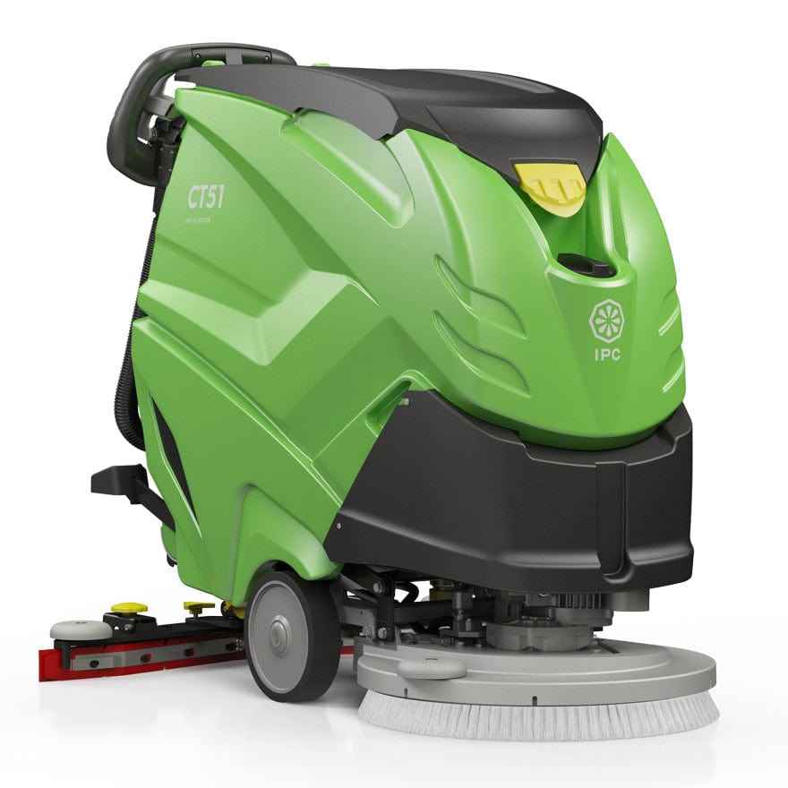IPC CT51 BT55 Large 50l Battery Floor Scrubber Dryer With Traction - 21 ...