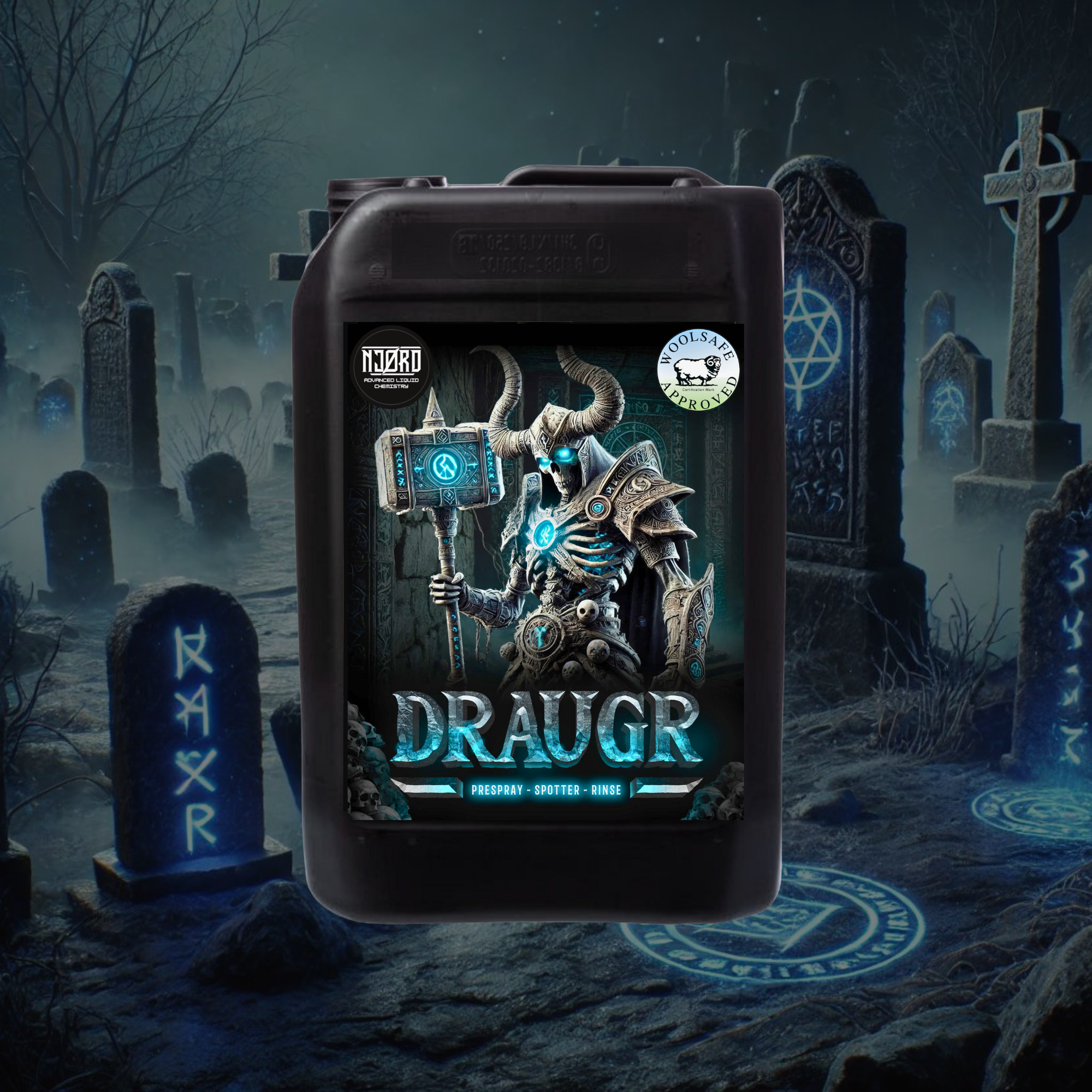 Njord Drauger MKII 6l - Woolsafe Pre Spray, Spotter & Rinse With ...